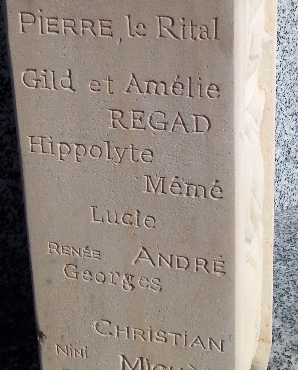 Gravure & bas-reliefs - Atelier Monciardini